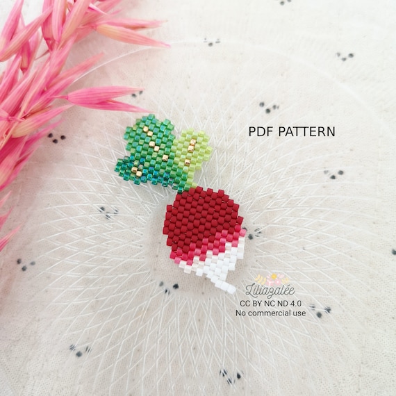 Pattern Radish Pdf - Etsy