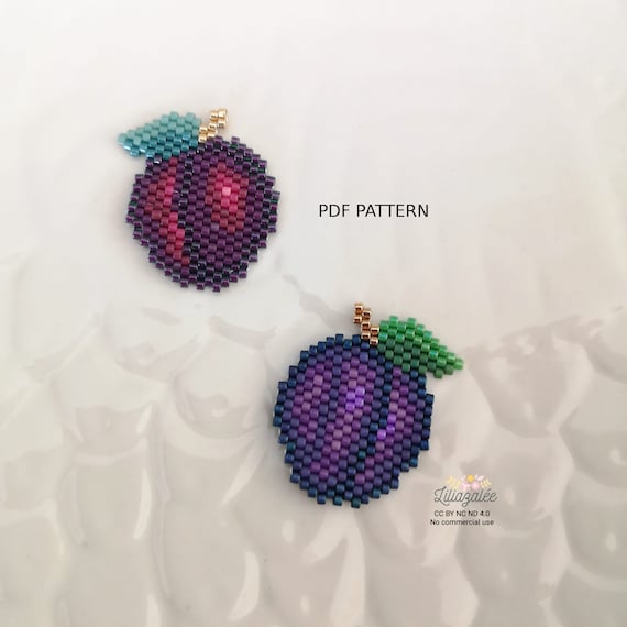 Plums pattern pdf | Etsy