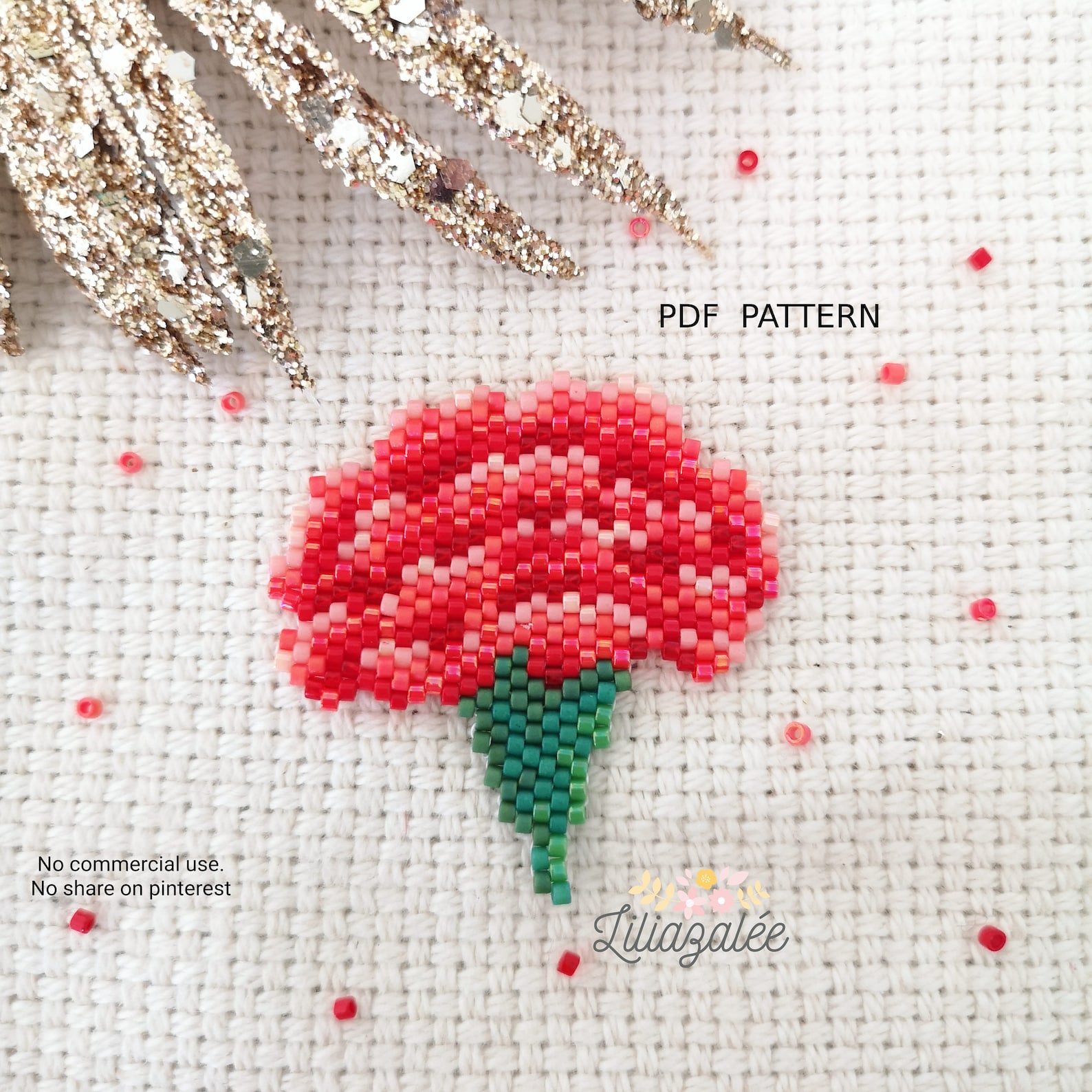 Diagram carnation PDF | Etsy