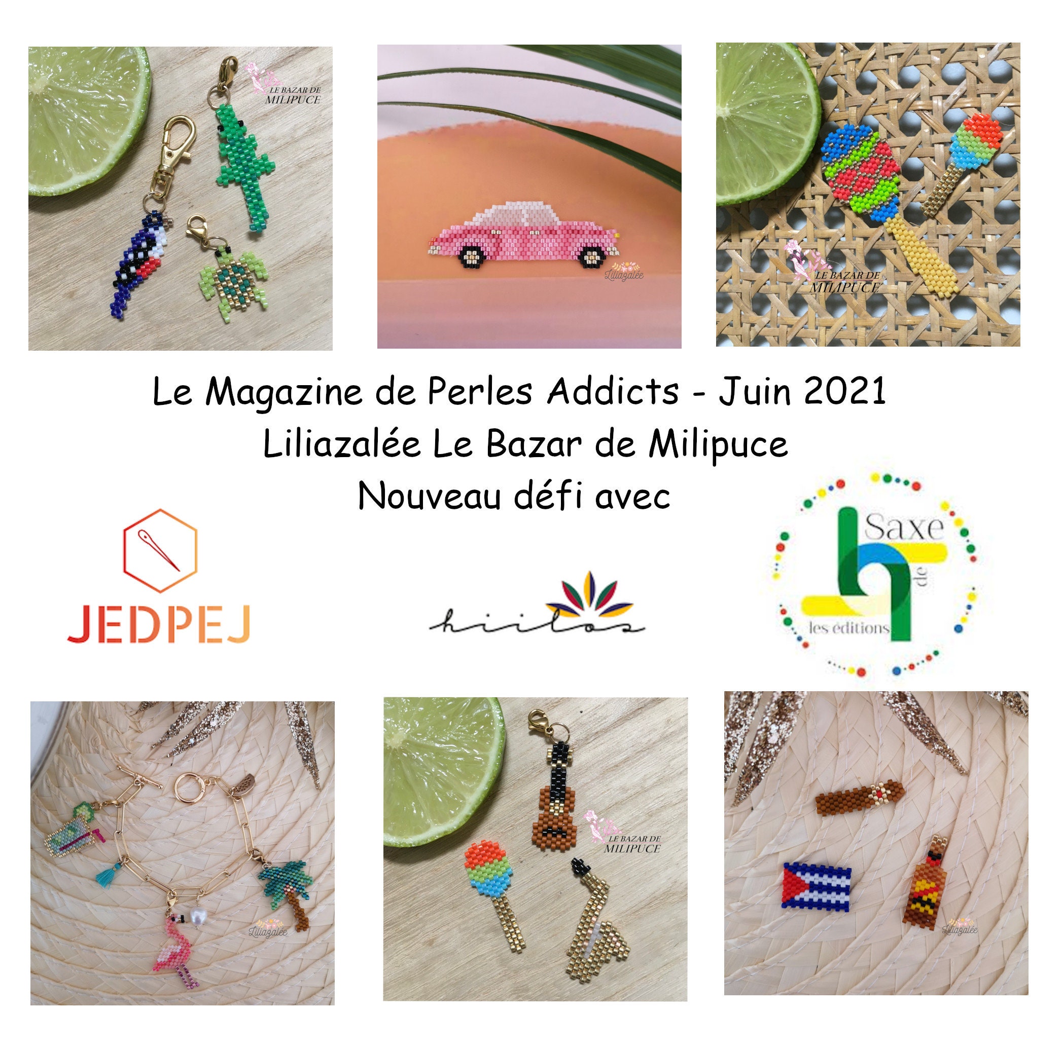 Le Magazine Des Perles Addicts Numéro 7 Et Son Supplément | Etsy