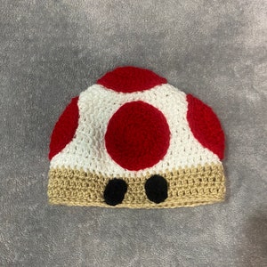 Handmade Crocheted Toad Hat/toad Beanie/mushroom Hat - Etsy