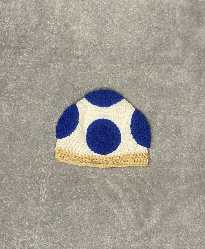 Handmade Crocheted Toad Hat/toad Beanie/mushroom Hat - Etsy