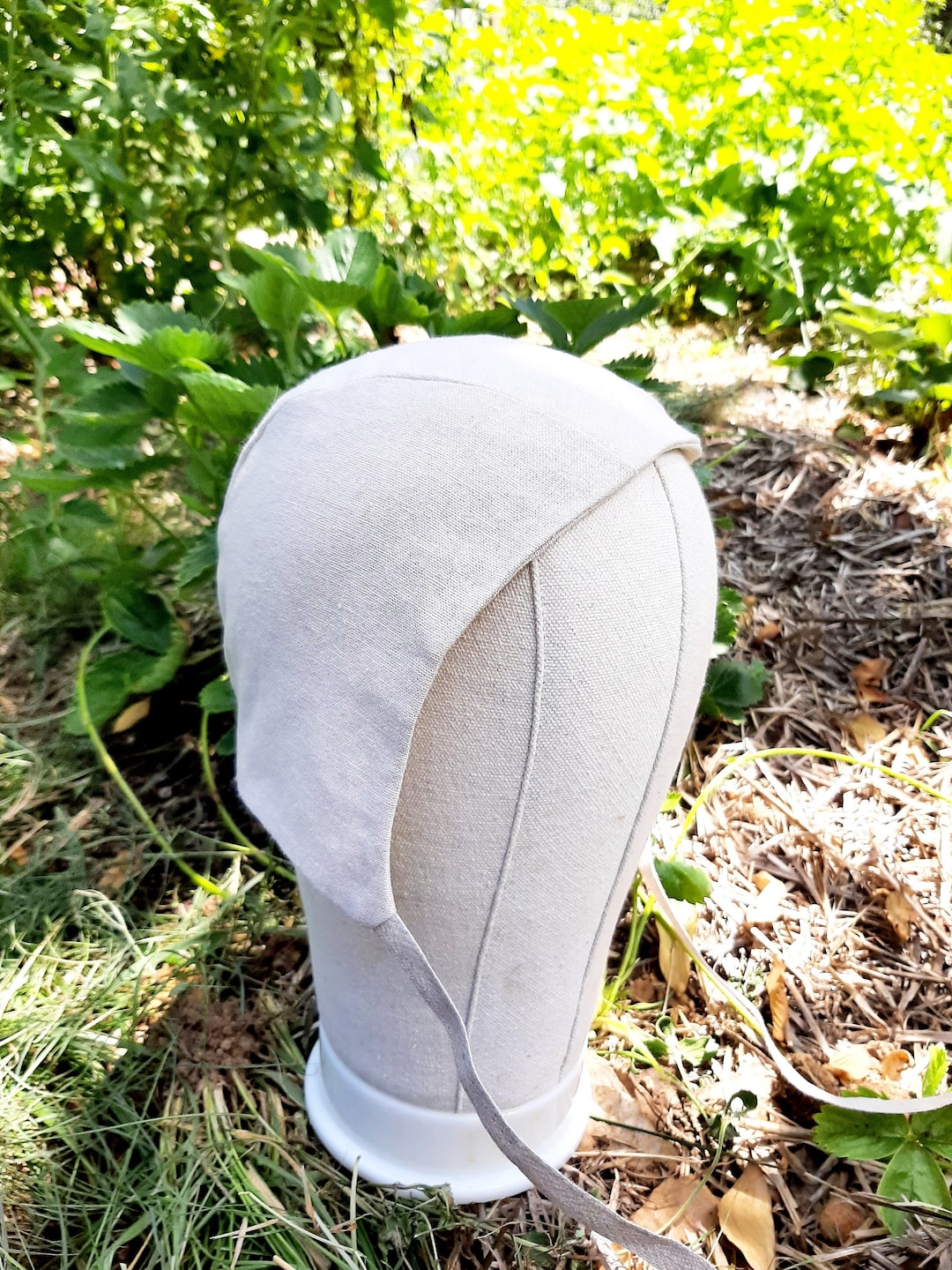 Natural Linen Renaissance Coif Baby Size - Etsy