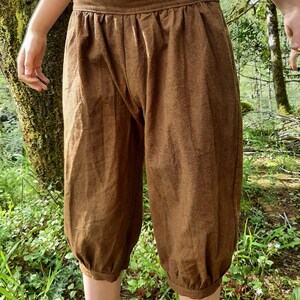Child/teen Linen Breeches - Cinnamon Brown - Etsy