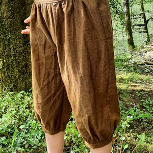 Child/teen Linen Breeches - Cinnamon Brown - Etsy
