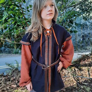 Tween Medieval Adventurer Tunic - Size 11/12 - Etsy