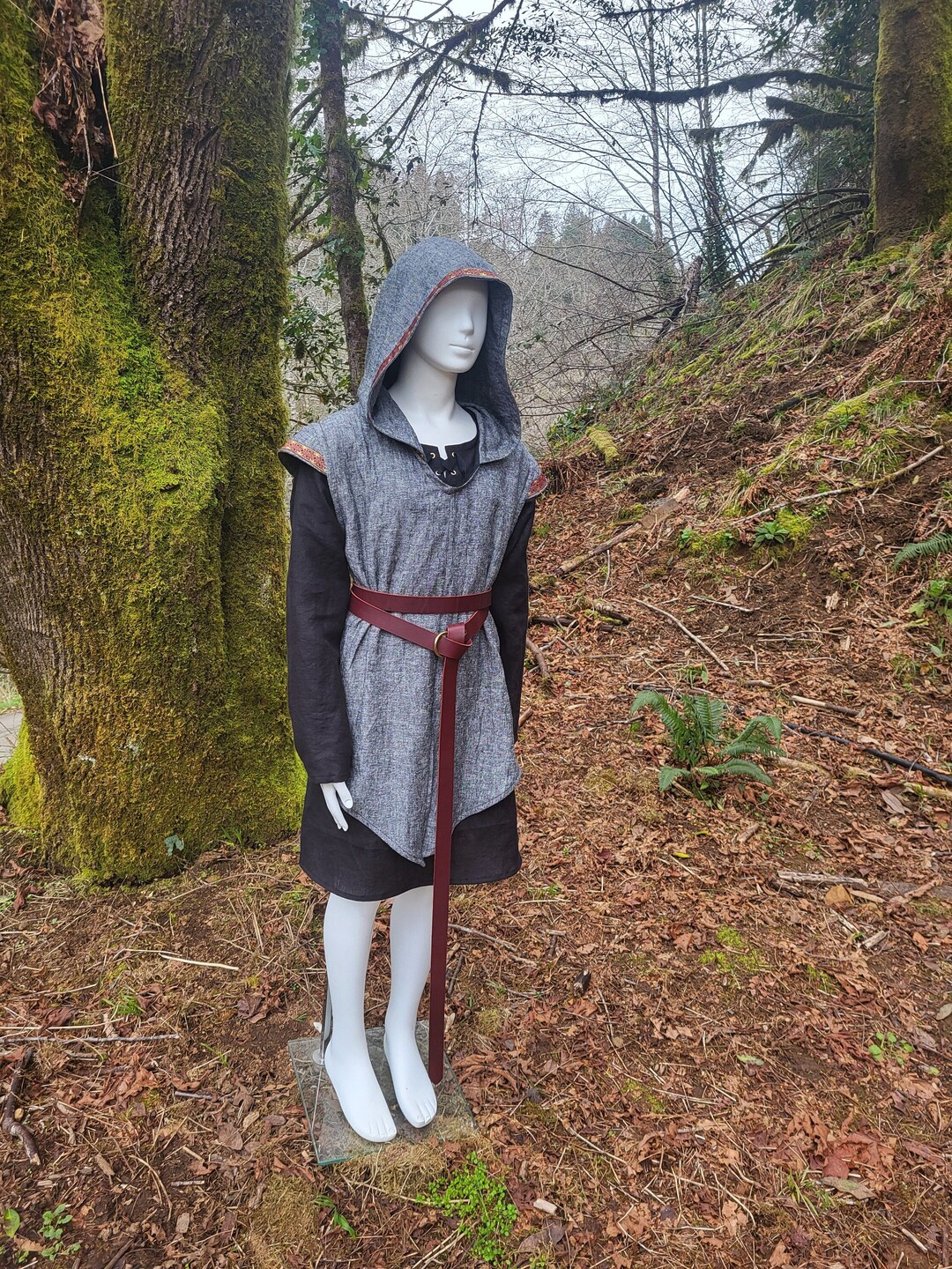 Teen Rogue / Assassin 3-piece Unisex Costume Set - Size 13/14 - Etsy