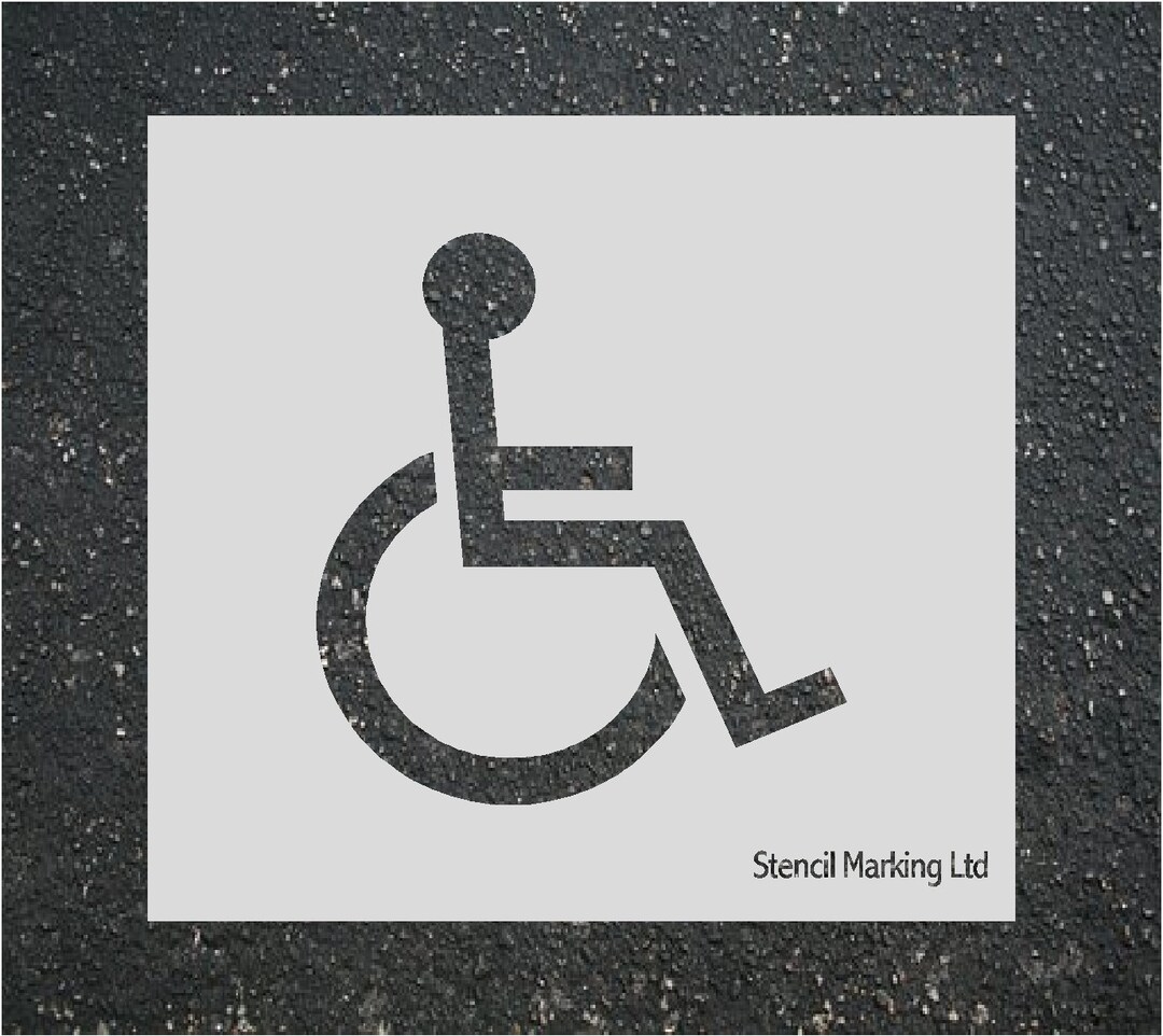 DISABLED STENCIL - Etsy