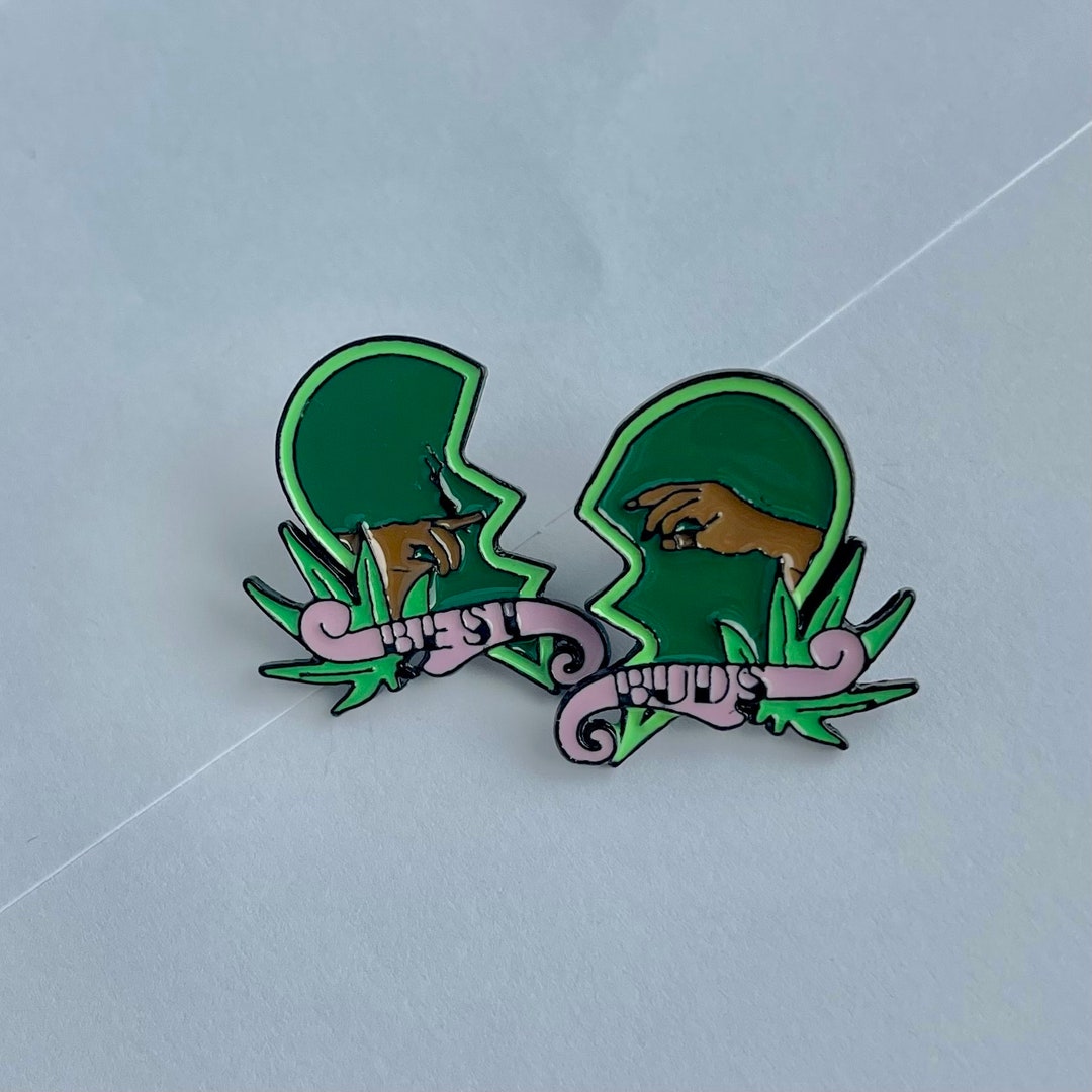 Best Buds Pin Set - Etsy