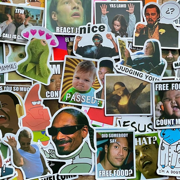 Meme Sticker Pack - Etsy
