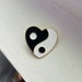 Yin Yang Pin and Sticker Pack Set - Etsy