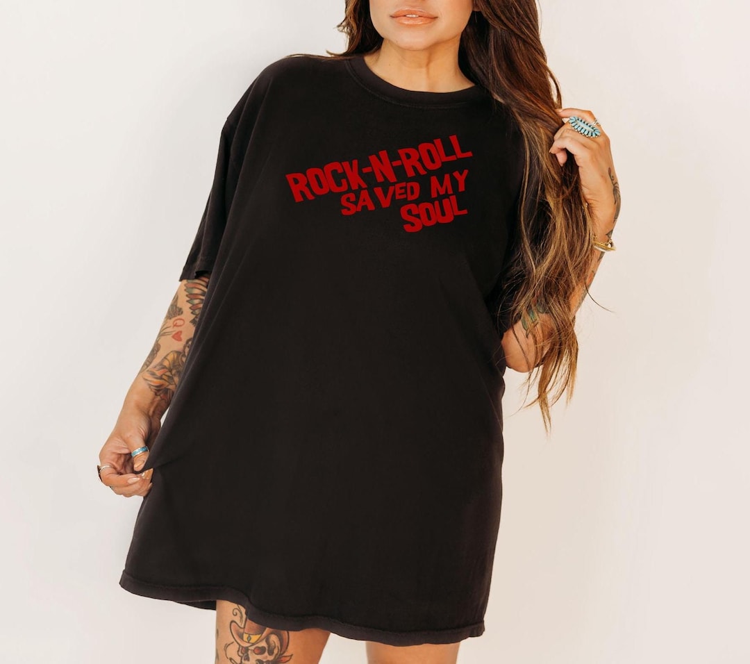 Rock and Roll Tshirt Concert Outfit Downtown Girl Festival Outfit Rock ...
