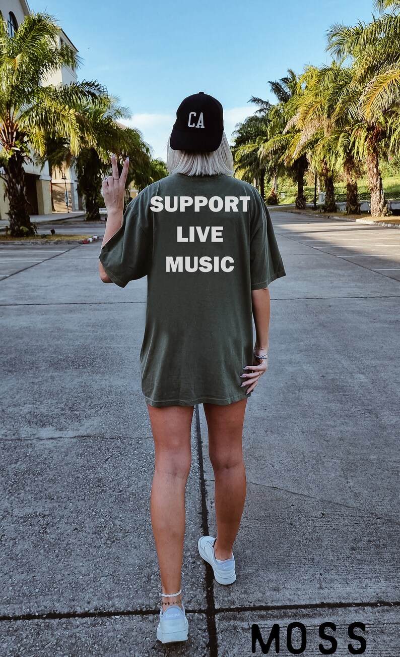 Support Live Music Skeleton Hand Shirt Concert Outfit Festival Wear ...