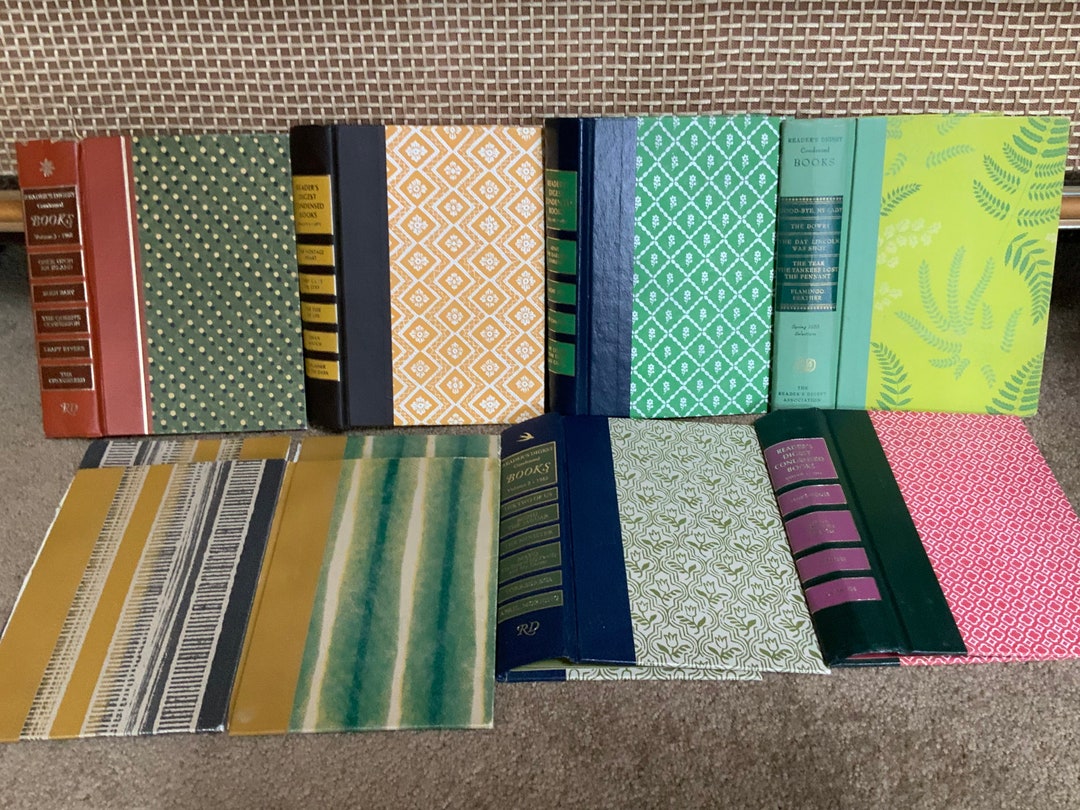 Vintage 8 Readers Digest Covers 1950s Travel Notebook Smash Book ...