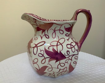 Luster Ware Pitcher | Etsy