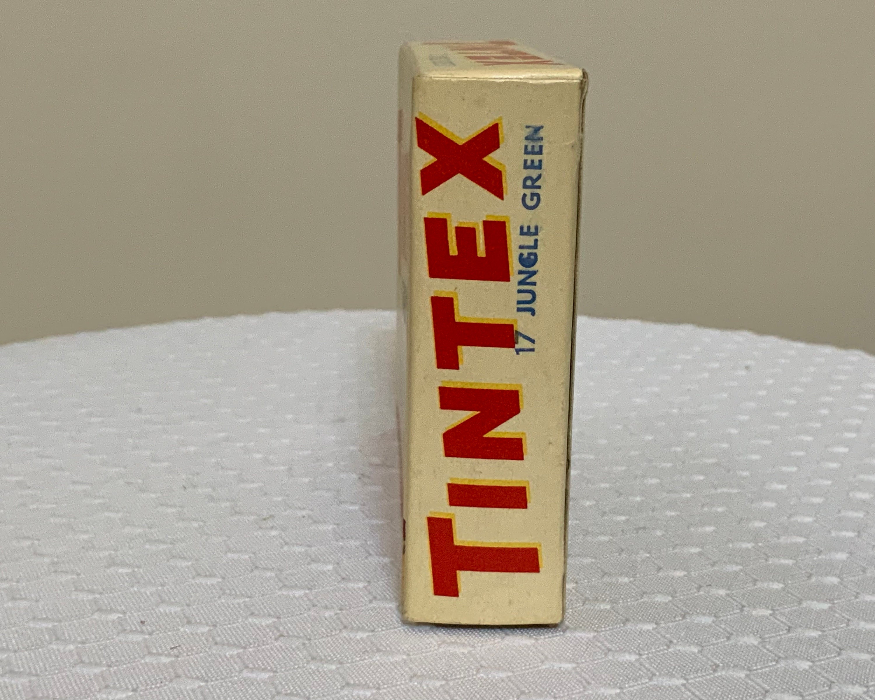 Advertisements Collectibles Vintage Tintex Fabric Dye Box Jungle Green Unopened Clothing Dye
