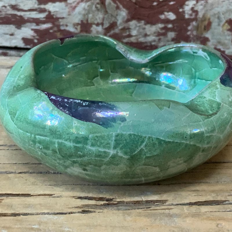 Mcm Italian Pottery Ashtray - Etsy