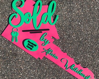 Sold Key Sign - Etsy