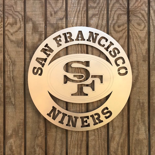 San Francisco 49ers Wood Sign - Etsy