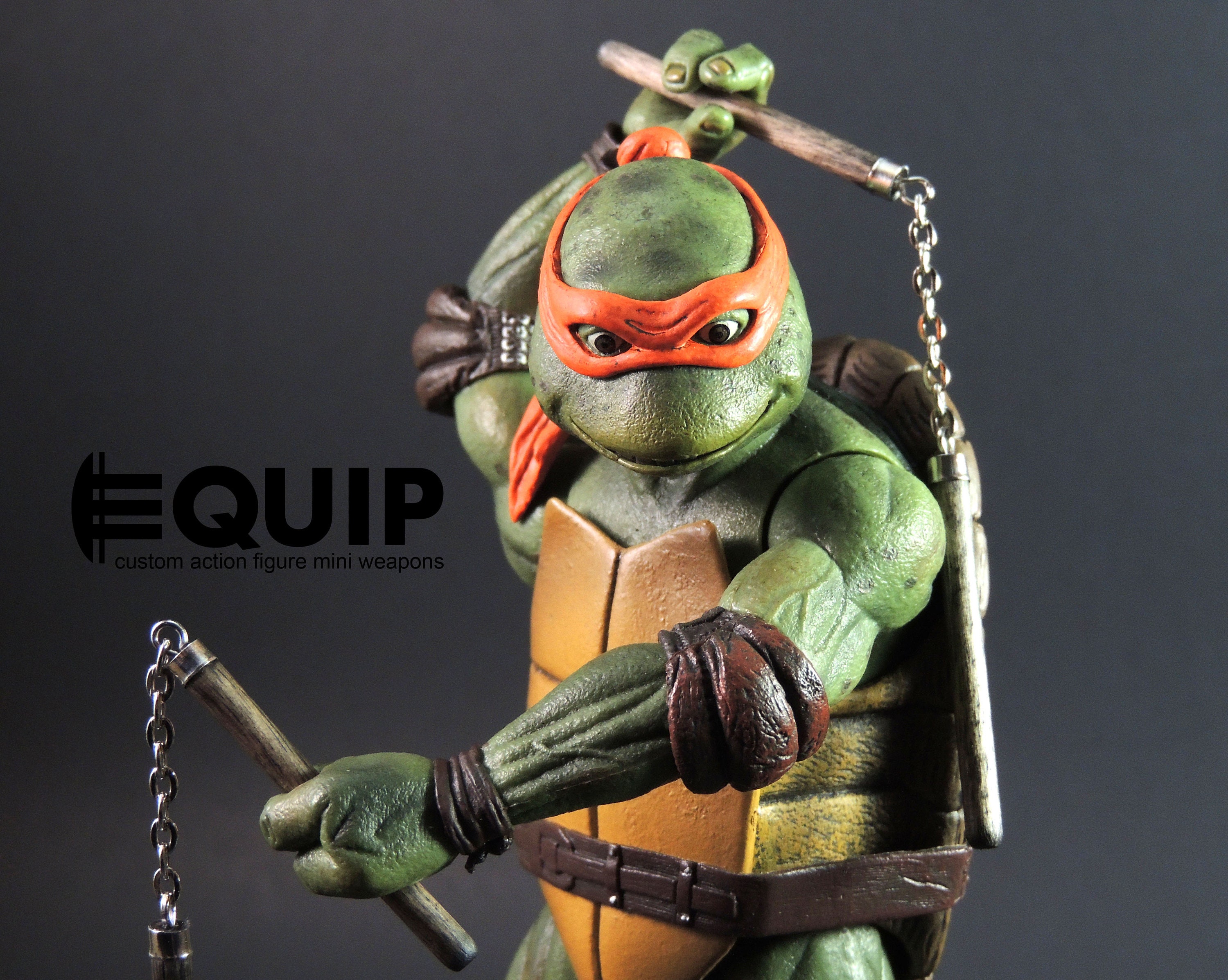 TMNT Teenage Mutant Ninja Turtles Custom Crafted nunchaku for | Etsy