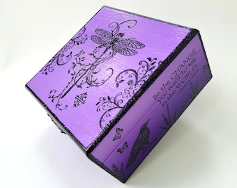 Dragonfly Jewelry Box - Etsy