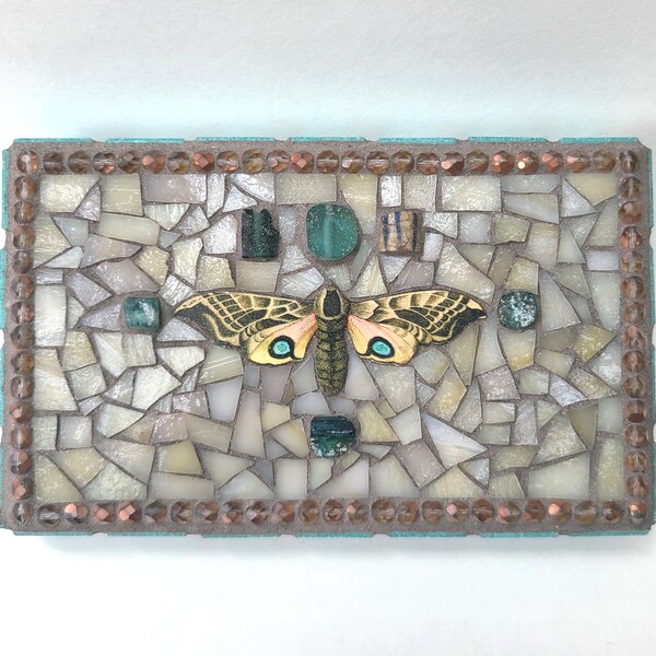 Moth Mosaic - Etsy