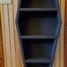 Coffin Shelf Coffin Wall Shelf Wall Shelf Black Coffin - Etsy