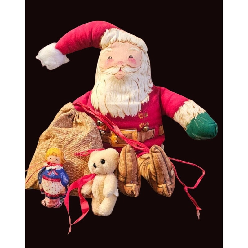 Large Santa Dolls - Etsy