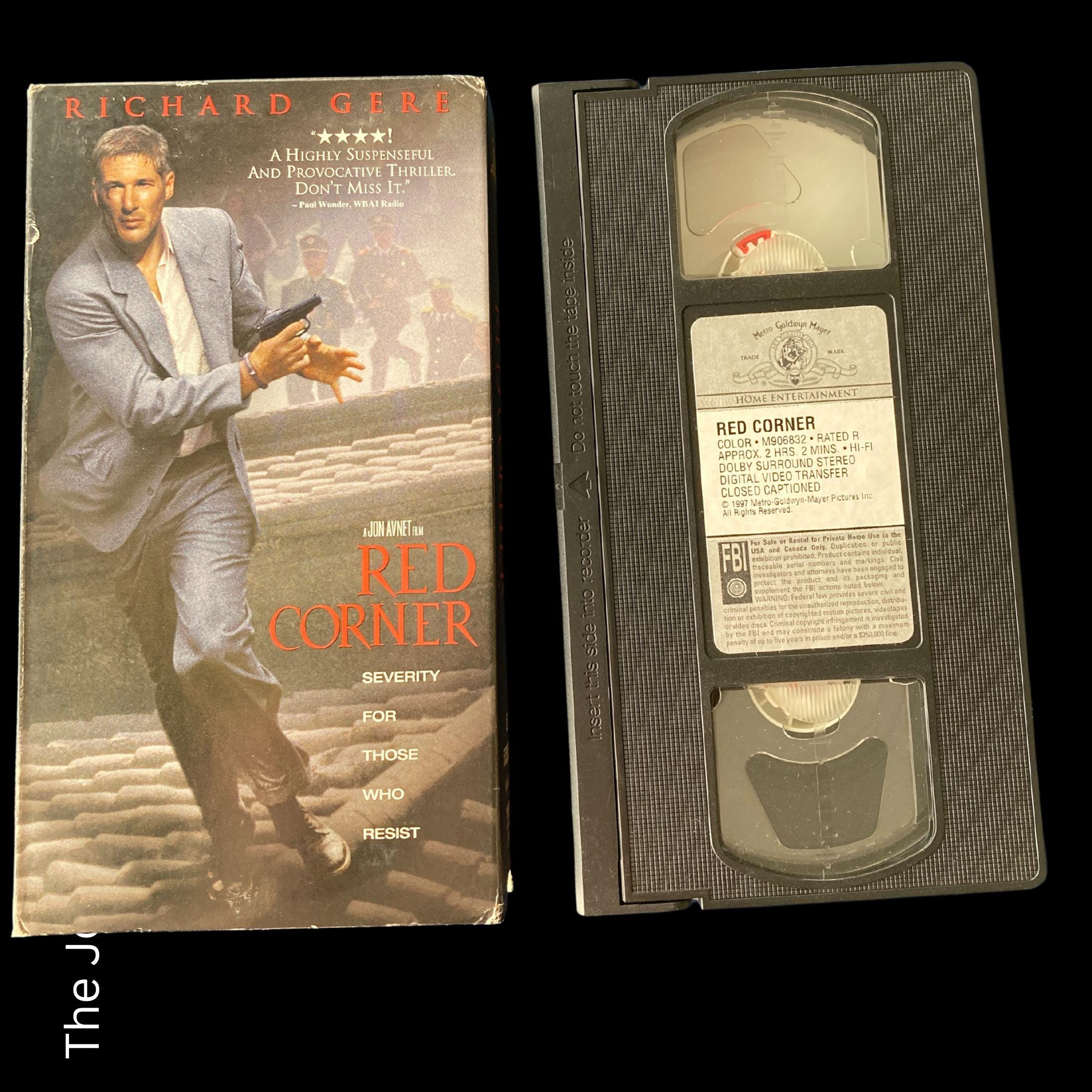 Red Corner (1998) VHS Movie - Vintage VHS - Richard Gere Chinese Legal ...