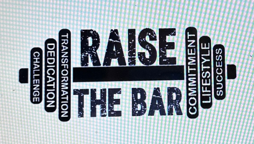 Raise the Bar PNG - Etsy