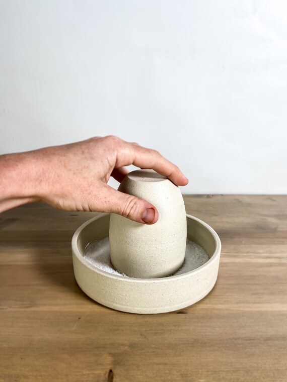 Margarita Rimmer Cocktail Rimming Plate Handmade Ceramic Salt Rimmer ...