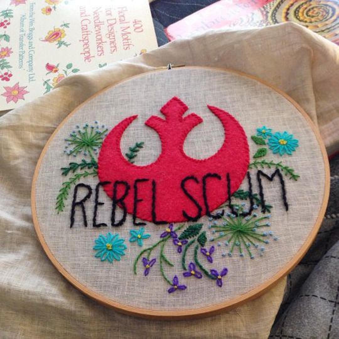 Rebel Scum Embroidery Pattern - Etsy