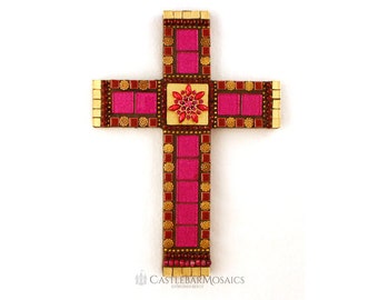 Mosaic Tile Cross - Etsy