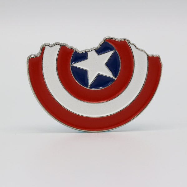 Captain America Pin - Etsy