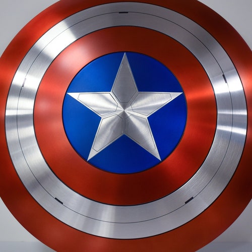 Metal Captain America Shield Stealth Shield Replica the - Etsy