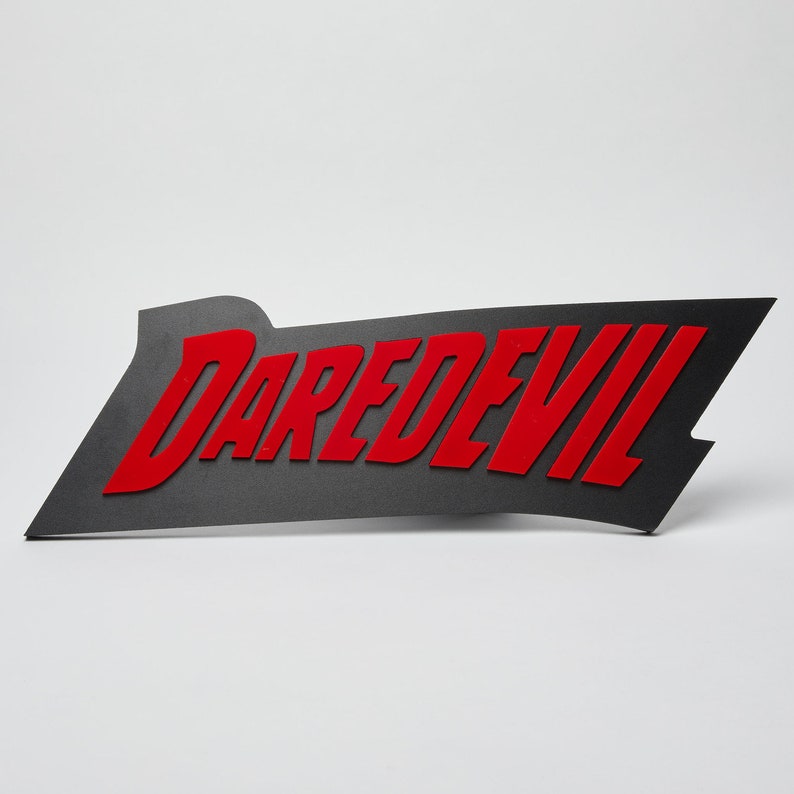 Daredevil Title Emblem Wall Sign | Etsy