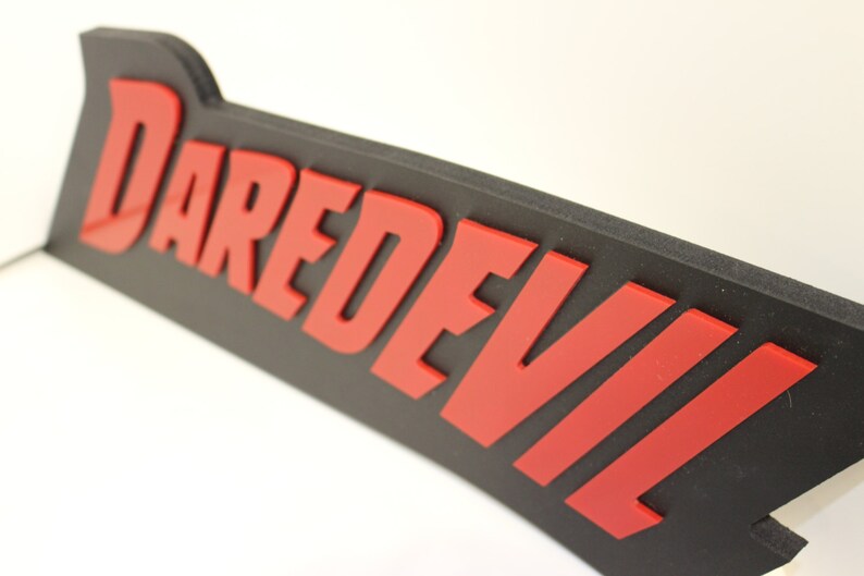 Daredevil Title Emblem Wall Sign | Etsy