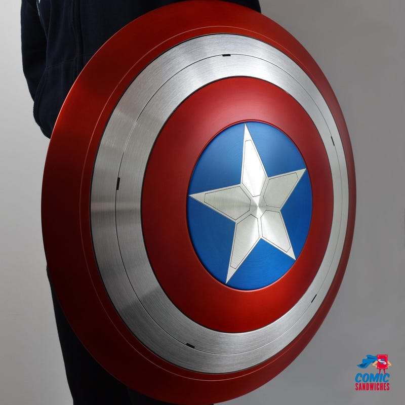 Captain America Shield Metal - Etsy