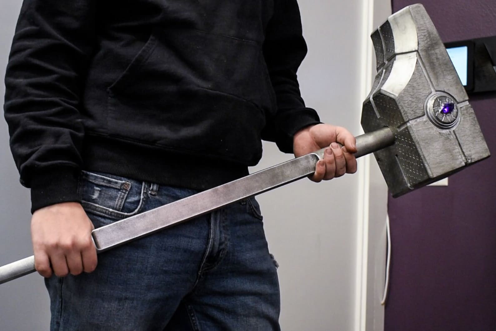 Ronan the Accuser Hammer - Cosmirod - Universal Weapon - Replica Prop ...