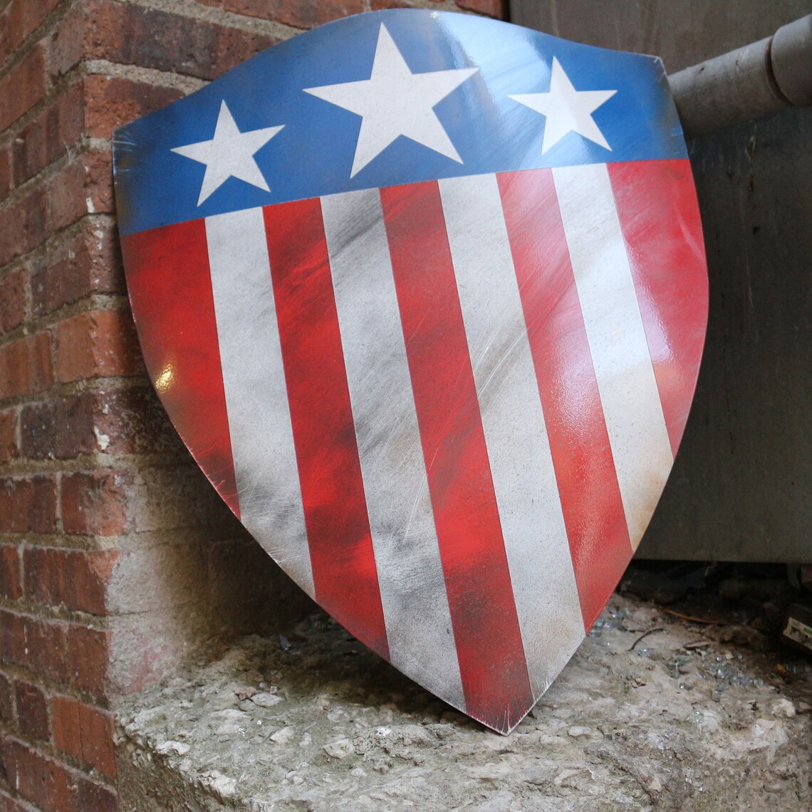 Captain America Heater Shield World War 2 Shield Triangle - Etsy