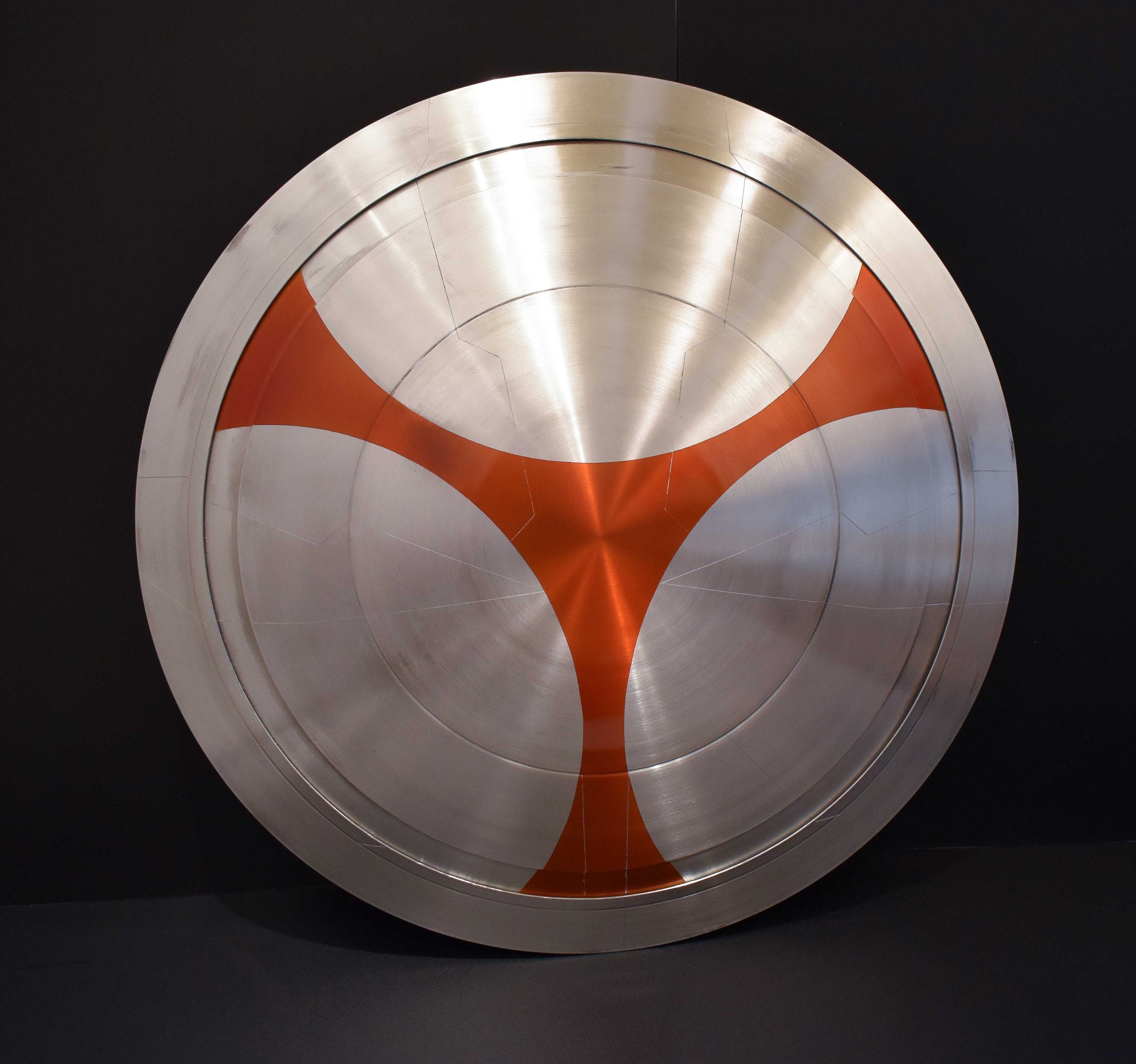 Silver Taskmaster Shield Black Widow Movie Metal Prop - Etsy Nederland