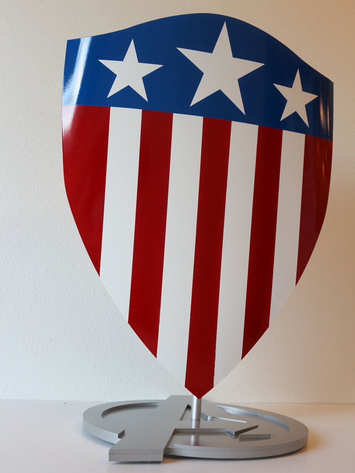 Captain America Shield Stand Avengers Display Stand - Etsy
