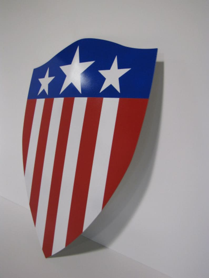 Captain America Heater Shield World War 2 Shield Triangle - Etsy
