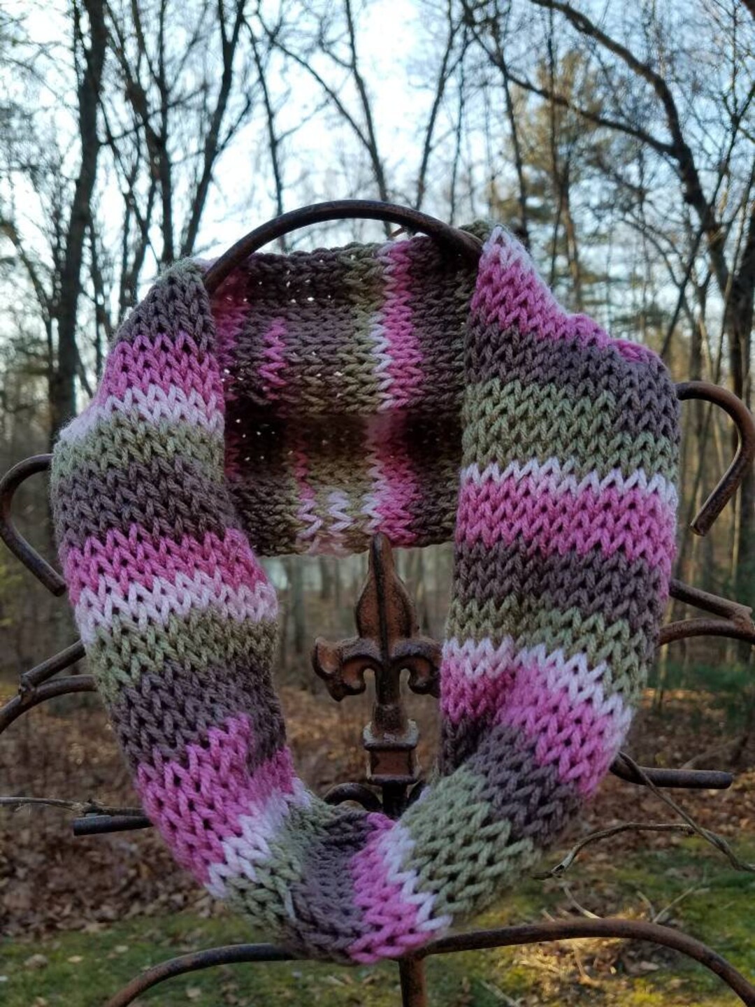 Pink Camo Scarf Infinity Scarf Cowl Scarf Cowl Winter - Etsy