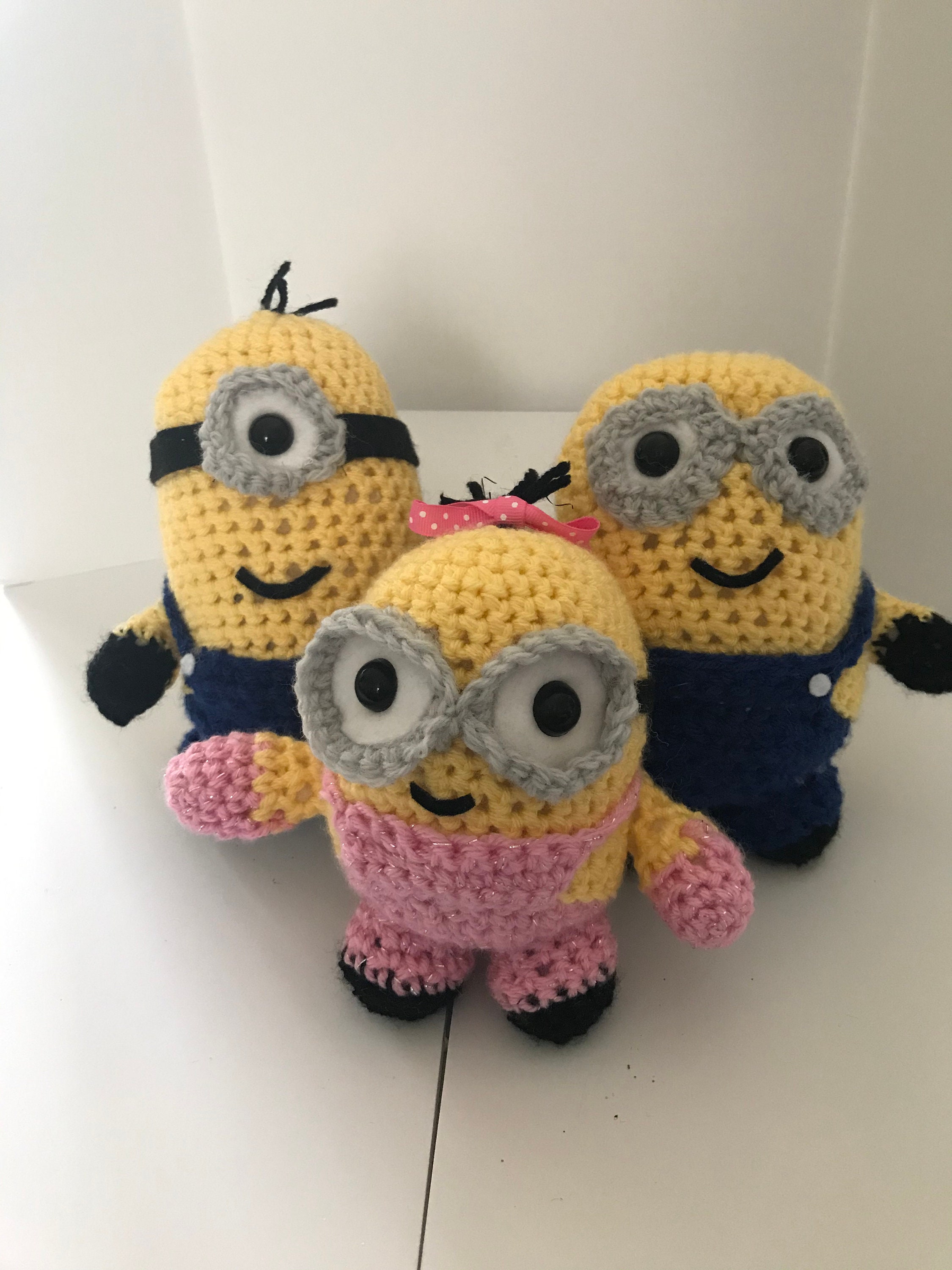 Minions Crocheted, Your Choice - Etsy