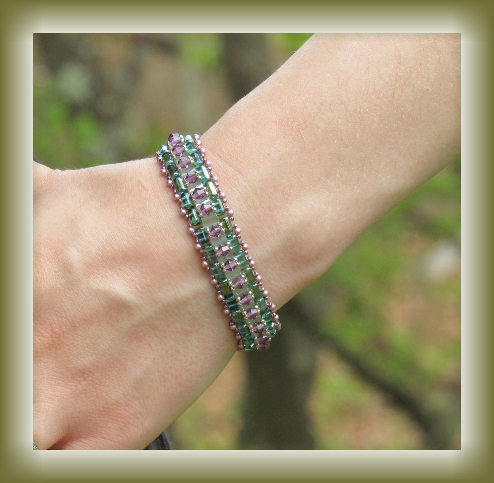 Tutorial Pattern for Tila Deluxe II Bracelet With Tila and Rulla Beads - Etsy