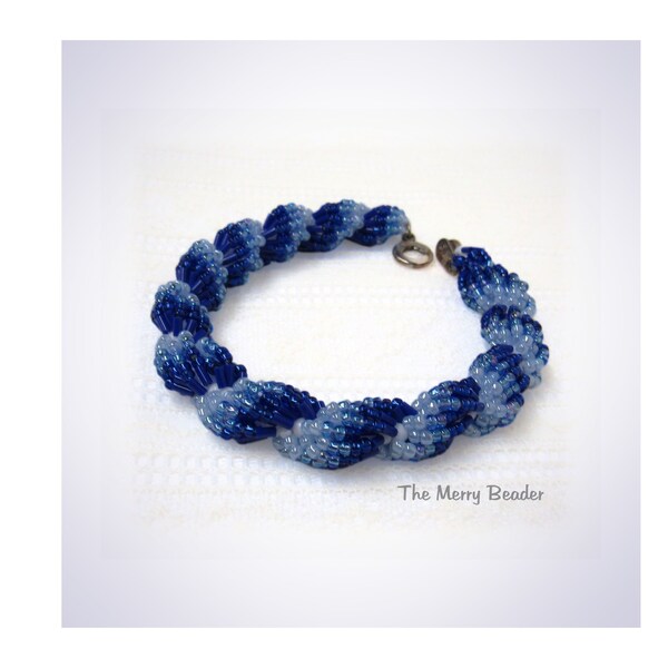Shades of Blue Beads - Etsy