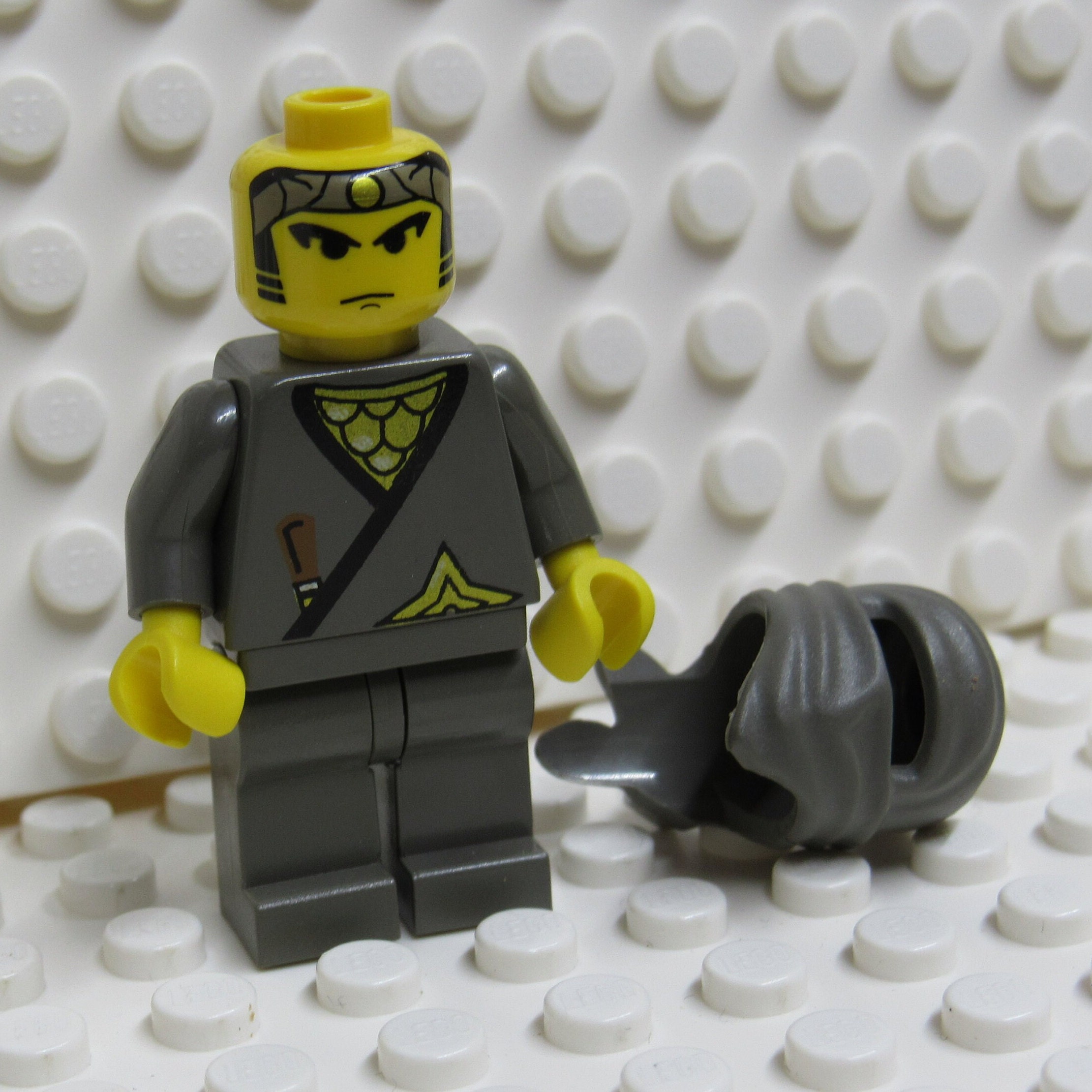 Dark Gray Ninja LEGO® Minifigure From 1998 Ninja Series - Etsy