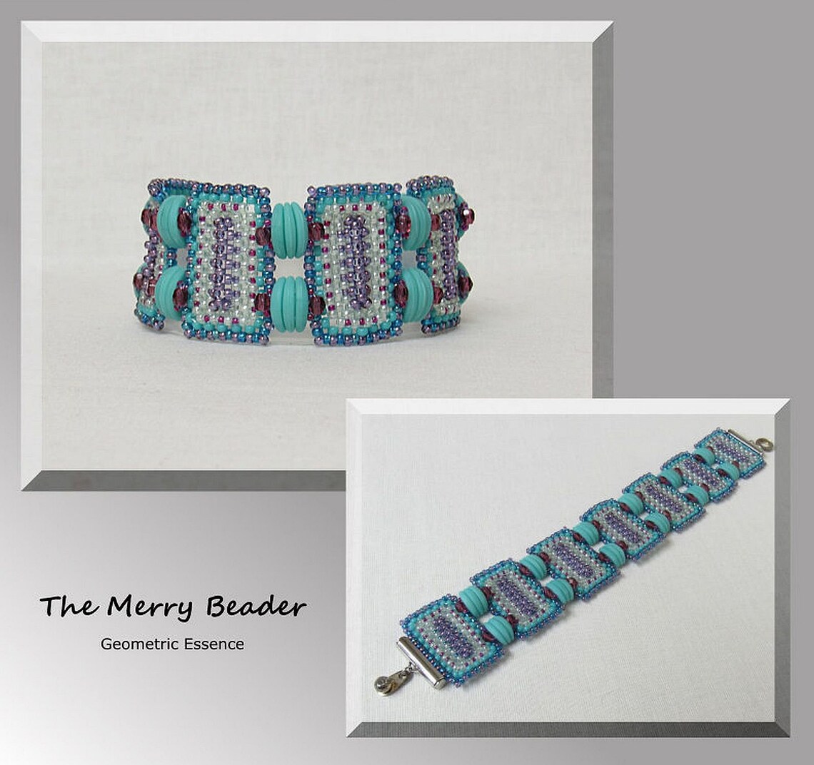 Tutorial Pattern Geometric Essence Right Angle Weave Seed - Etsy