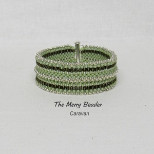 Tutorial Pattern Caravan Bracelet Cubic Right Angle Weave | Etsy